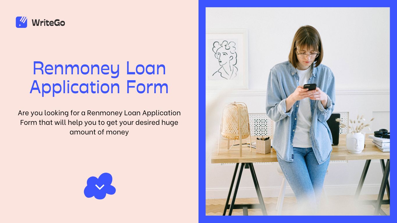 Renmoney Loan Application Form