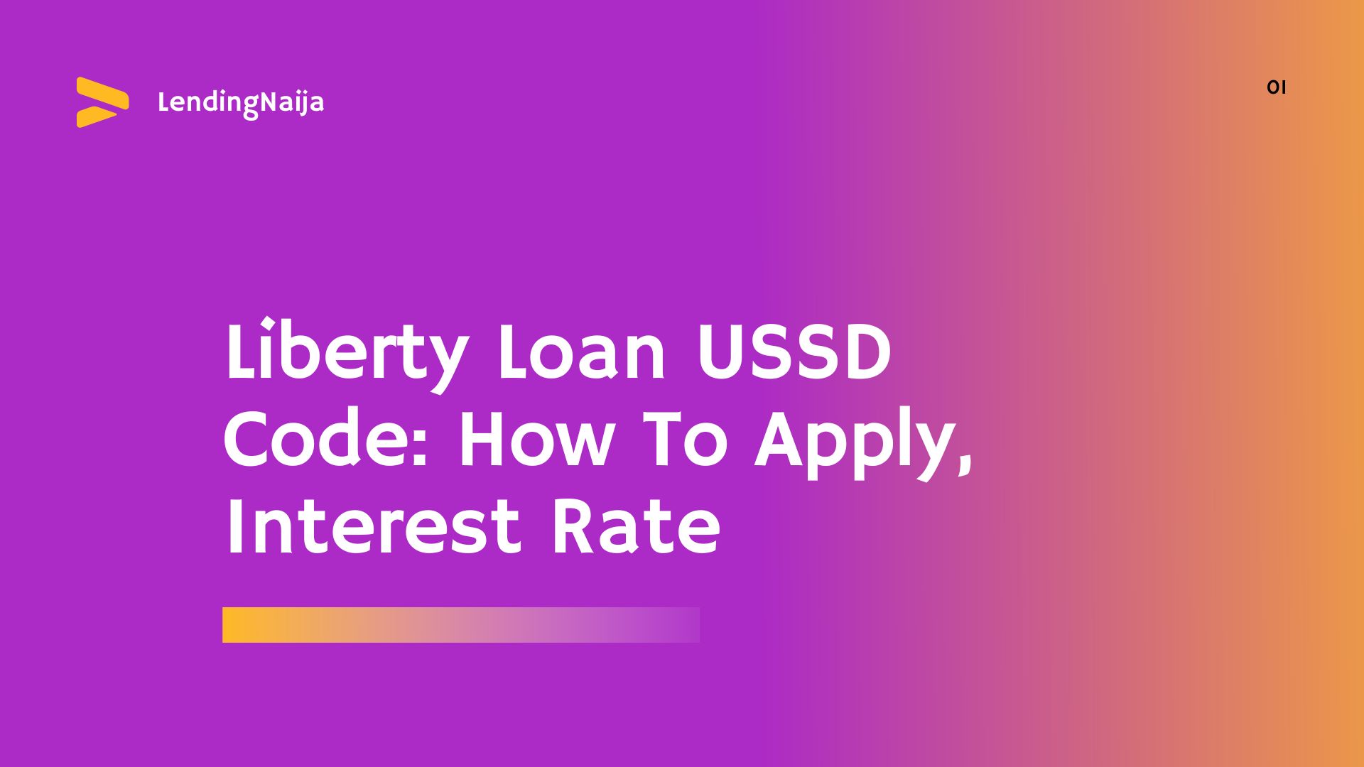 Liberty Loan USSD Code: How To Apply, Interest Rate