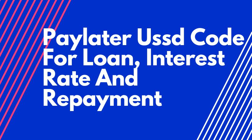Paylater Ussd Code For Loan, Interest Rate And Repayment